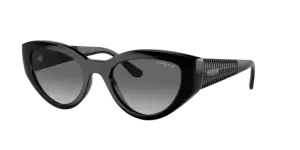 VOGUE EYEWEAR Tortoiseshell Cat Eye Sunglasses - Gradient Grey