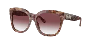 COACH Sunglasses With Polarized Lens Purple Clear Gradient