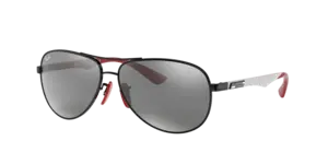 Ray-ban Scuderia Ferrari Collection Sunglasses - Grey Mirror Silver