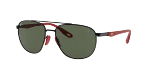Ray-ban Scuderia Ferrari Collection Sunglasses - Green Classic