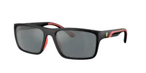 SCUDERIA FERRARI Sunglasses - Grey Mirror Black