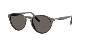 Persol Round Frame Sunglasses - Dark Grey