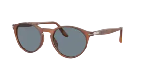 Persol Round Frame Sunglasses - Light Blue