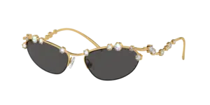 SWAROVSKI Embellished Sunglasses - Dark Grey