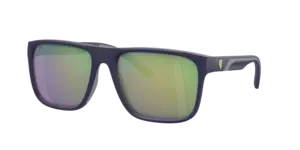 SCUDERIA FERRARI Sunglasses - Green Violet Mirror