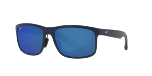 Maui Jim Huelo Sunglasses - Blue Hawaii Mirror Polarized