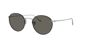 Oliver Spencer Round Sunglasses - Carbon Grey