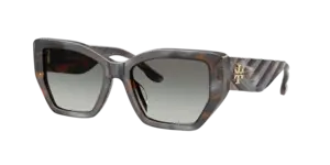 Tory Burch TORY BURCH Sunglasses Grey Gradient