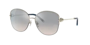 Tiffany & Co. Sunglasses Gradient Blue Mirror Silver