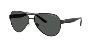 Armani Exchange Aviator Sunglasses - Grey