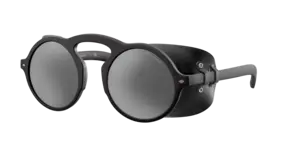 Giorgio Armani Sunglasses - Light Grey Mirror Black