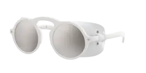 Giorgio Armani Sunglasses - Light Grey Mirror Silver 80