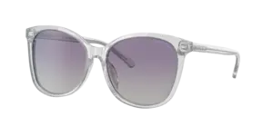 COACH Sunglasses Purple Grey Gradient Polar