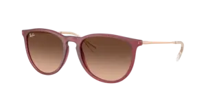 Ray-ban Erika Classic Sunglasses - Pink Gradient Brown