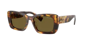 Miu Miu Mu 07ys Sunglasses - Brown Gradient