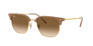 Ray-ban Clubmaster Sunglasses Light Brown