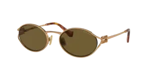 Miu Miu Miu Miu MU 52YS Sunglasses Dark Brown
