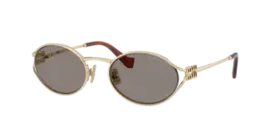 Miu Miu Miu Miu MU 52YS Sunglasses Dark Grey