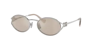 Miu Miu Miu Miu MU 52YS Sunglasses Pale Gold