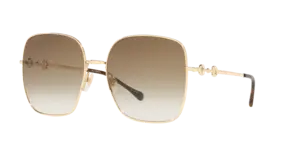 Women's Gold Sunglasses