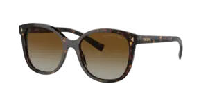 Prada Prada PR 22ZSF Sunglasses Polar Brown Gradient