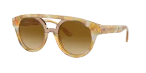 Giorgio Armani Runway Sunglasses - Light Yellow Gradient Ochre