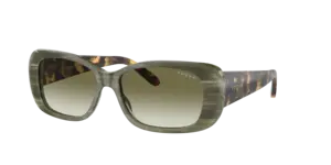 VOGUE EYEWEAR Sunglasses - Clear Gradient Dark Green