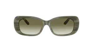VOGUE EYEWEAR Sunglasses - Clear Gradient Dark Green