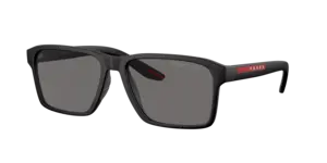 Prada Prada Linea Rossa Sunglasses Dark Grey Polarized