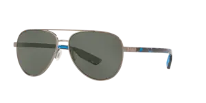 COSTA Costa Aviator Sunglasses Gray