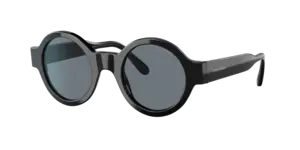 Giorgio Armani Round Frame Sunglasses - Blue Photo