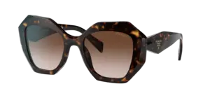 Prada Tortoise Octagon Sunglasses Brown Gradient