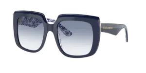Dolce & Gabbana Sunglasses - Clear Gradient Light Blue