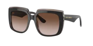 Dolce & Gabbana DOLCE & GABBANA Havana Sunglasses Gradient Brown