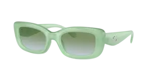 COACH Full Rim Sunglasses Green Blue Gradient