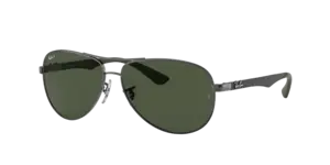 Ray-ban Carbon Fibre Aviator Sunglasses - G-15 Green