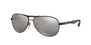 Ray-ban Carbon Fibre Aviator Sunglasses - Grey