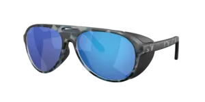 COSTA Grand Catalina Aviator Sunglasses - Blue Mirror