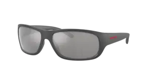 ARNETTE Arnette Sunglasses Light Grey Mirror Silver 80