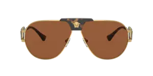 Versace Ve2252 Sunglasses - Dark Brown