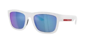 Prada Sunglasses - Light Green Mirror Blue