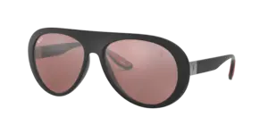 Ray-ban Scuderia Ferrari Collection Sunglasses - Silver Polarized+