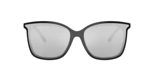 Michael Kors Zermatt Sunglasses - Silver Grey Gradient Mirror