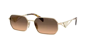 Prada Sunglasses Brown Gradient Grey