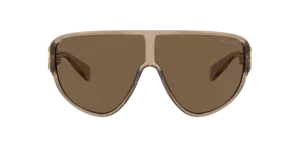 Michael Kors Empire Shield Sunglasses - Dark Brown