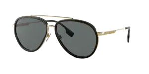 Burberry Aviator Sunglasses - Polarized Dark Grey