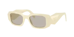 Prada Prada Rectangle Sunglasses Light Brown
