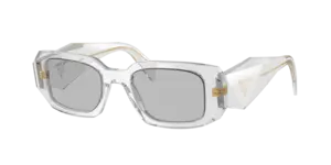 Prada Rectangle Sunglasses - Light Grey