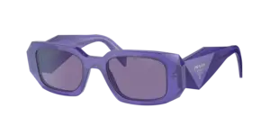 Prada Sunglasses Violet Mirror Internal Silver