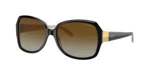 Ralph Lauren Sunglasses Polarized Gradient Brown